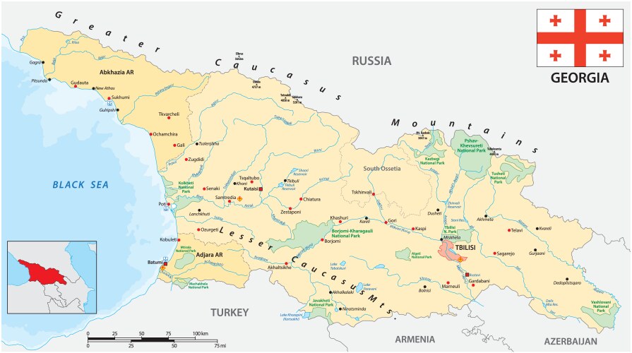 Georgia Caucasus Vector Images (over 1,400)