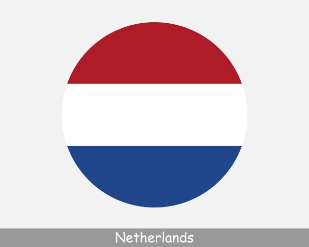 Netherlands Flag Round Vector Images (over 760)