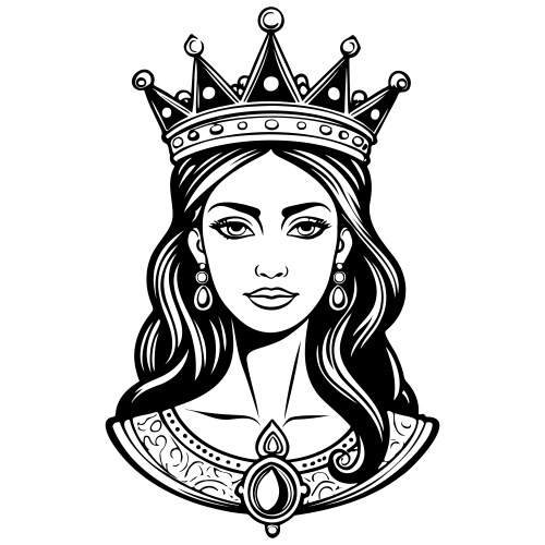 Queen Outline Vector Images (over 20,000)