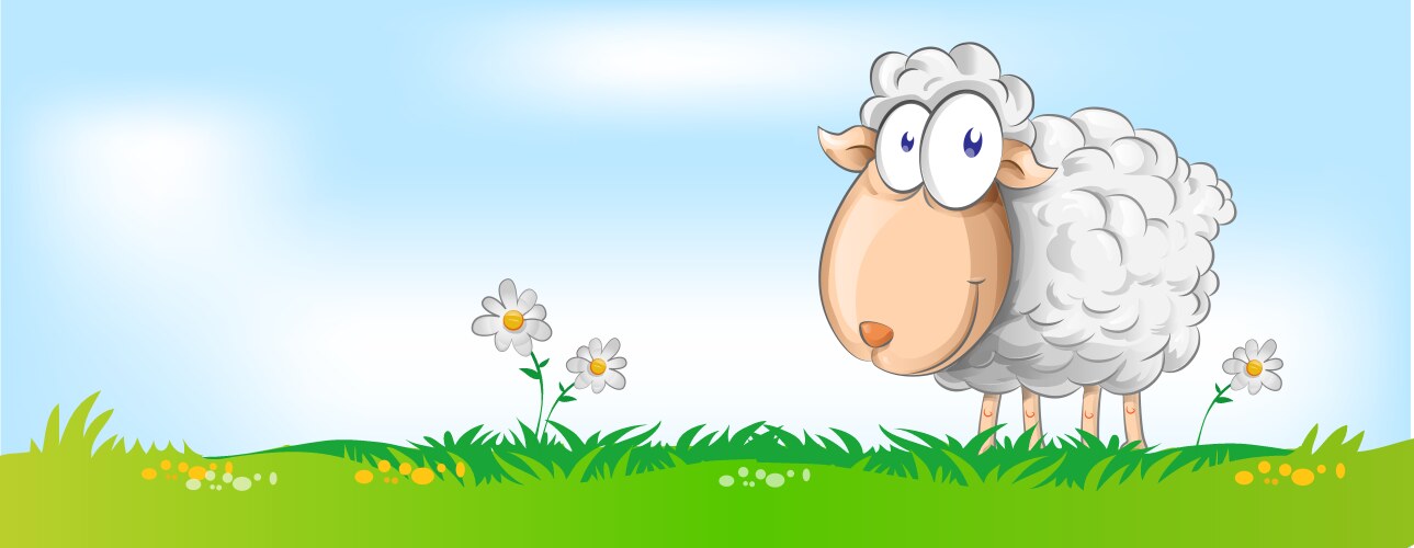 Sheep Cartoon Vector Images (over 27,000)