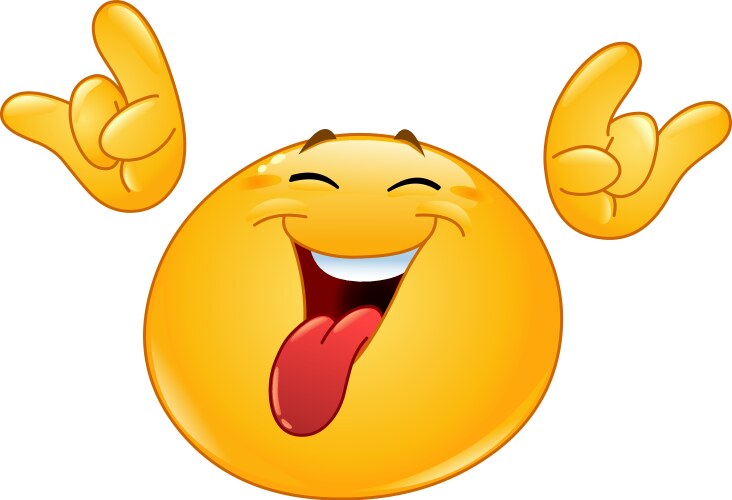 Rapper emoticon Royalty Free Vector Image - VectorStock