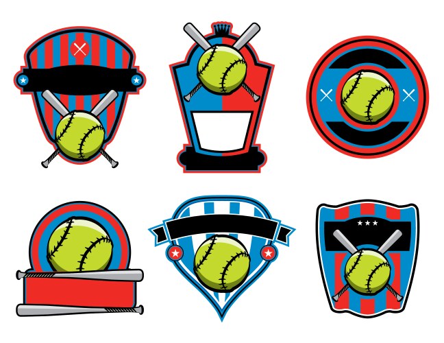 Softball Vector Images (over 15,000)
