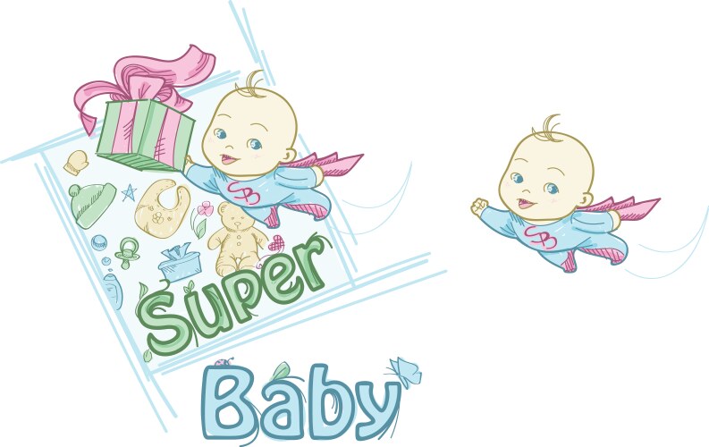 Super Baby Vector Images (over 3,900)
