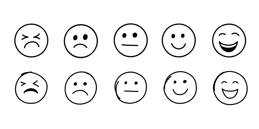 Normal Face Emoji Vector Images (over 370)
