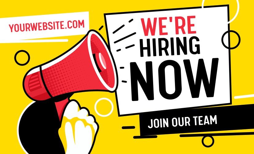 Now Hiring Poster Vector Images (over 810)