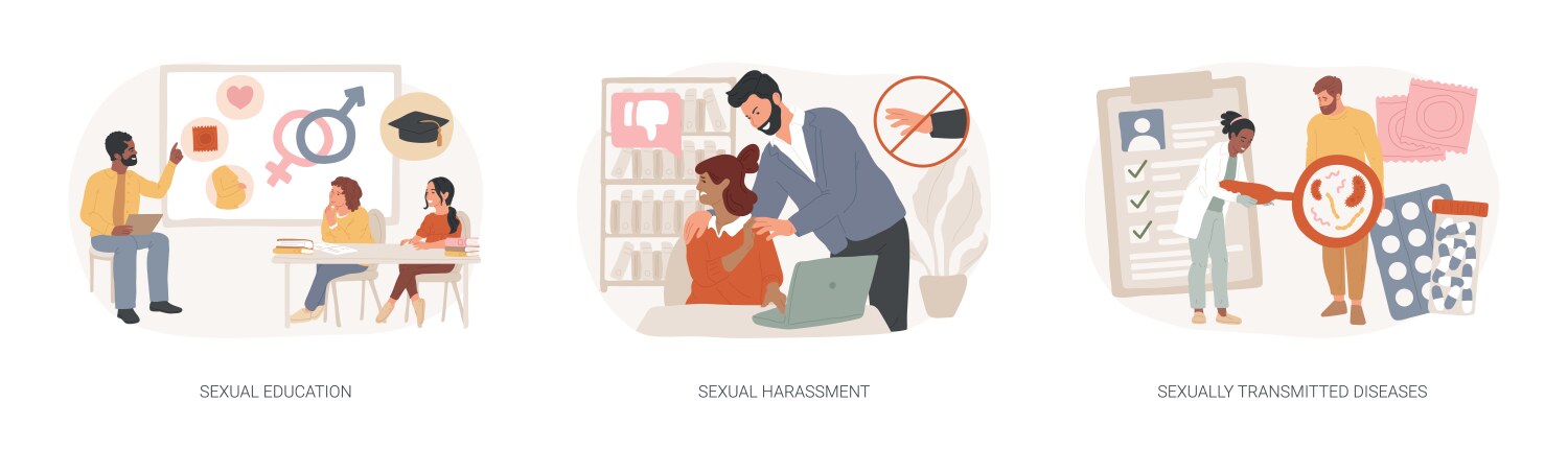 Sexual Harassment Cartoon Vector Images (over 340)