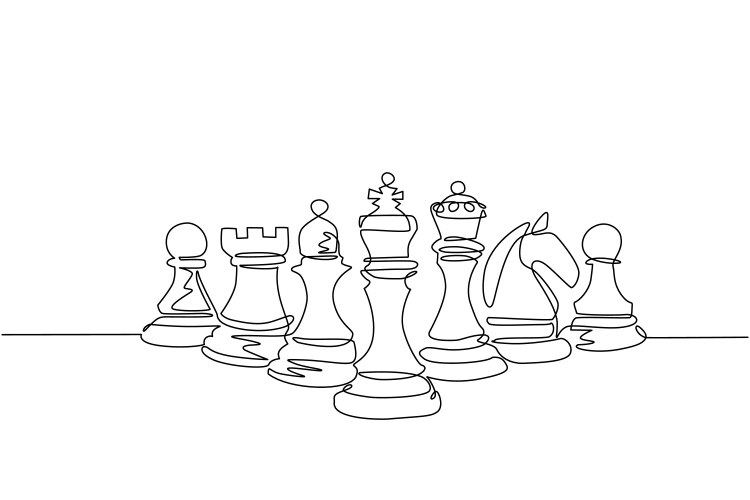 Chess Drawing Vector Images (over 3,800)