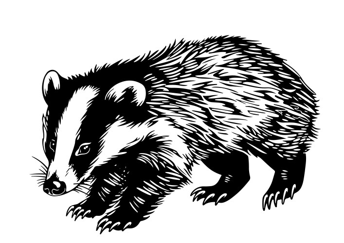 Badger Vector Images (over 3,500)