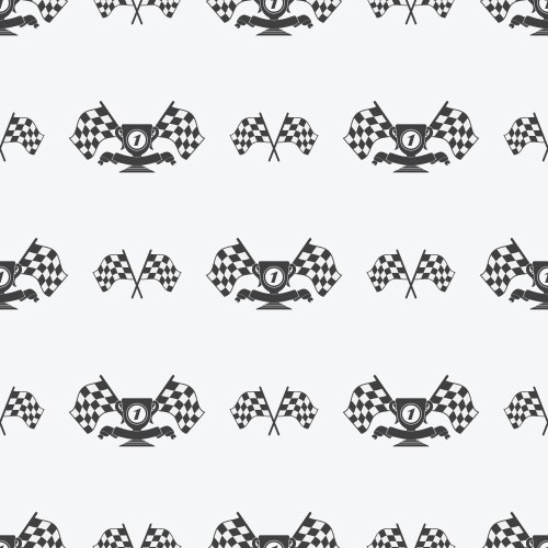 Linear checkered racing Royalty Free Vector Image