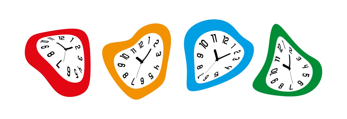 Childrens Wall Clock Vector Images (over 250)