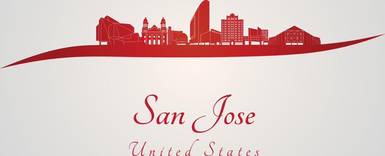 San jose city seal Royalty Free Vector Image - VectorStock