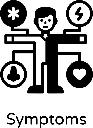 Sickness Royalty Free Vector Image Vectorstock