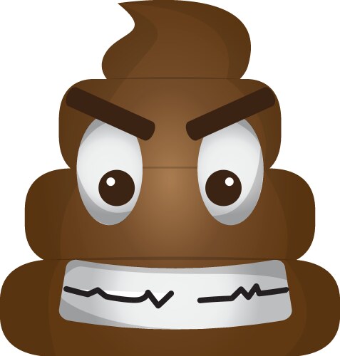 Angry Poo Emoji Vector Images (over 110)