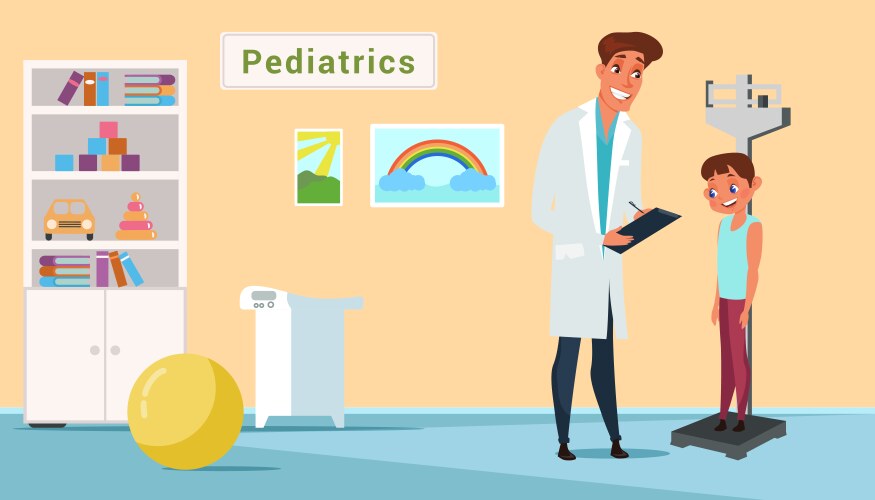 Pediatric Banner Checkup Vector Images (over 120)