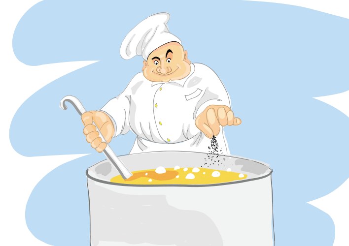 Italian Chef Cartoon Character Vector Images (over 2,400)