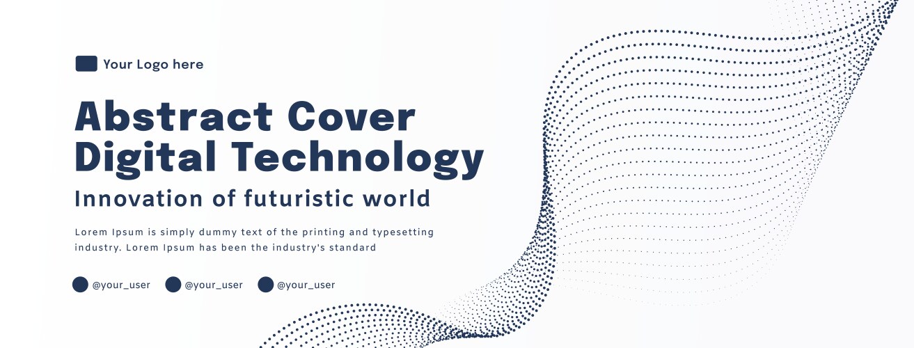 Digital technology poster cover speed connect dark