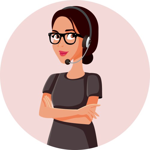 Call Center Agent Vector Images (over 15,000)