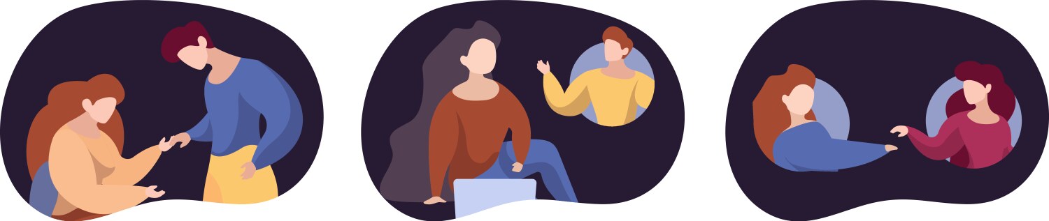 People Supporting Each Other Vector Images (over 620)