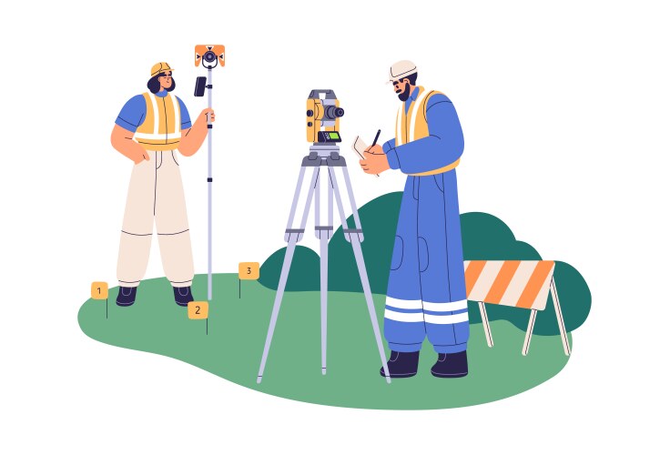 Total Station Vector Images (over 100)