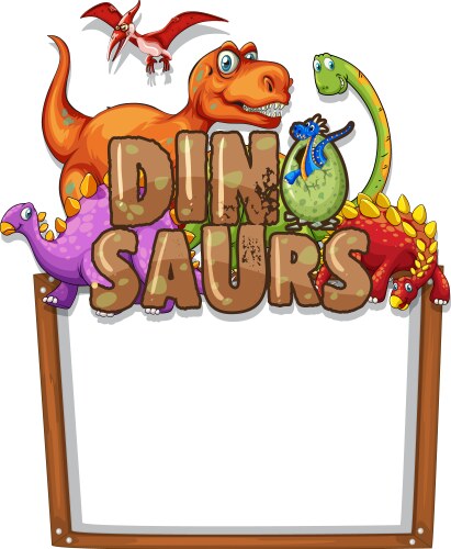 Dinosaur Border Vector Images (over 660)