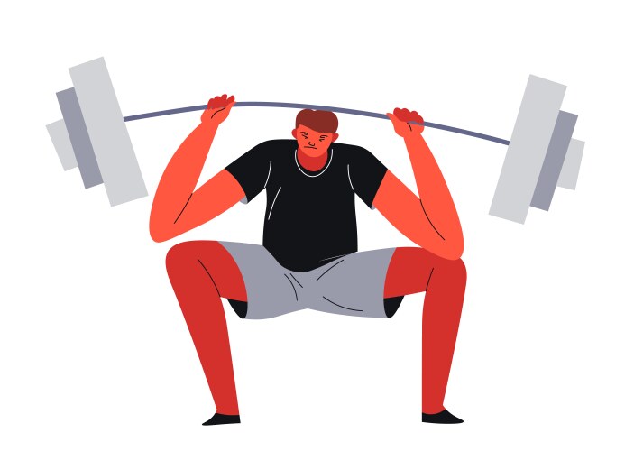 Fitness man lifestyle Royalty Free Vector Image