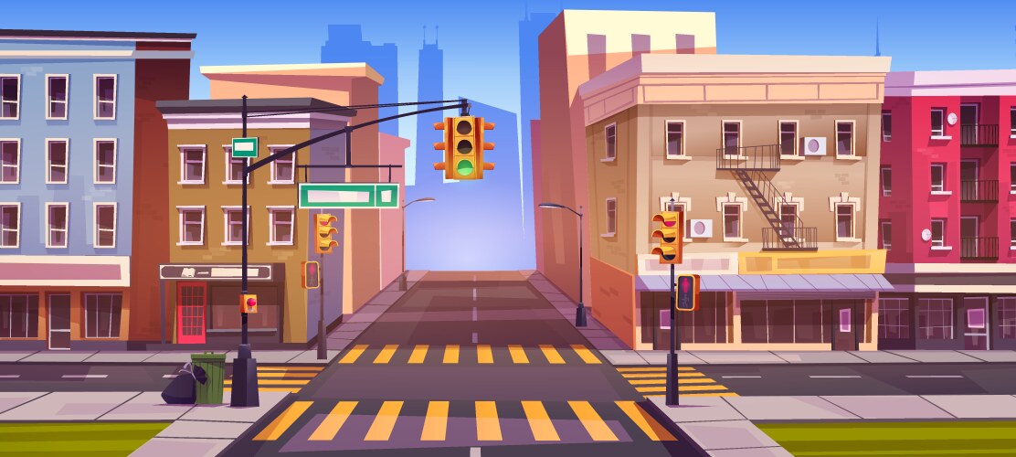 Cartoon Street Vector Images (over 100,000)