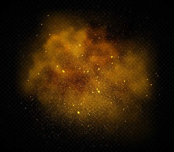 Gold Dust Transparent Background Vector Images (over 6,100)