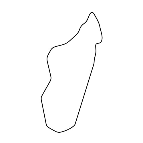 madagascar map printable