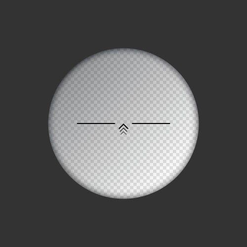 Sniper scope overlay Royalty Free Vector Image