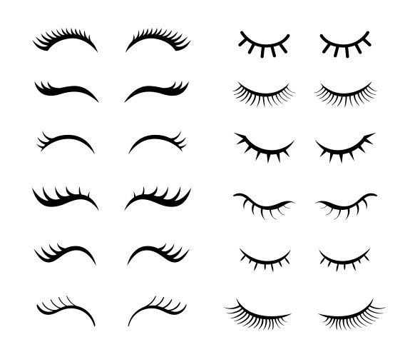 Eyelashes Cartoon Vector Images (over 6,900)