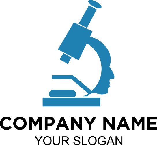 Laboratory logo Royalty Free Vector Image - VectorStock