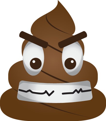 Angry Poo Emoji Vector Images (over 110)
