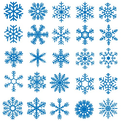 Free Snowflake Vector Images (over 8,800)