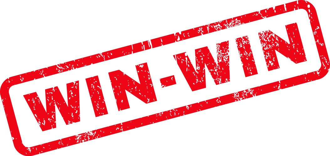 No win fee rubber stamp Royalty Free Vector Image