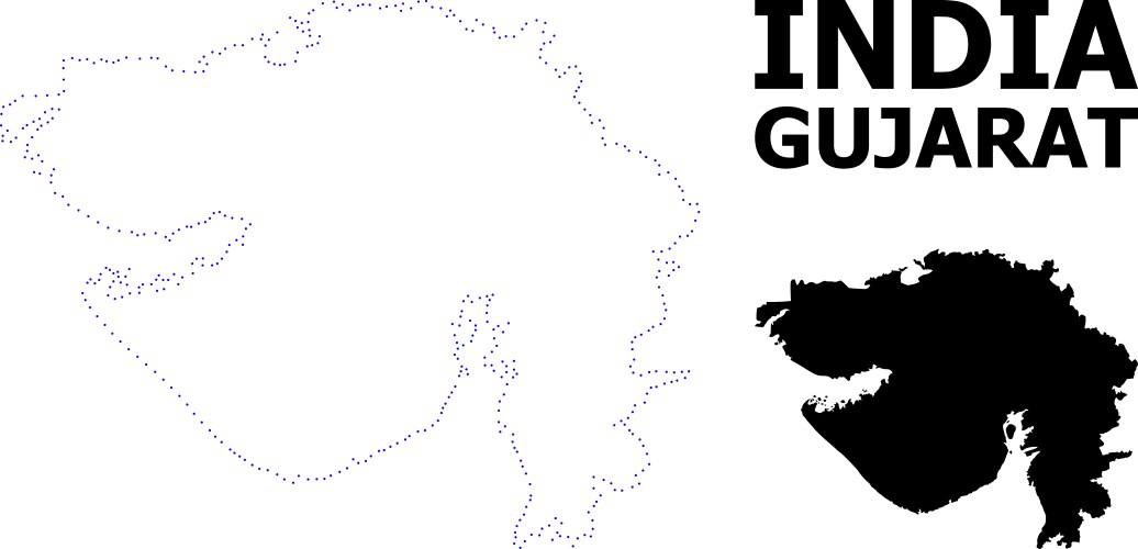 Gujarat Map Territory Vector Images (over 220)