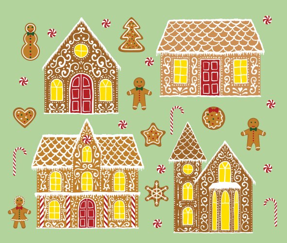 Gingerbread Vector Images (over 42,000)