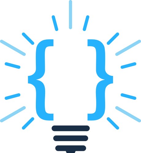 Code coffee logo icon design Royalty Free Vector Image