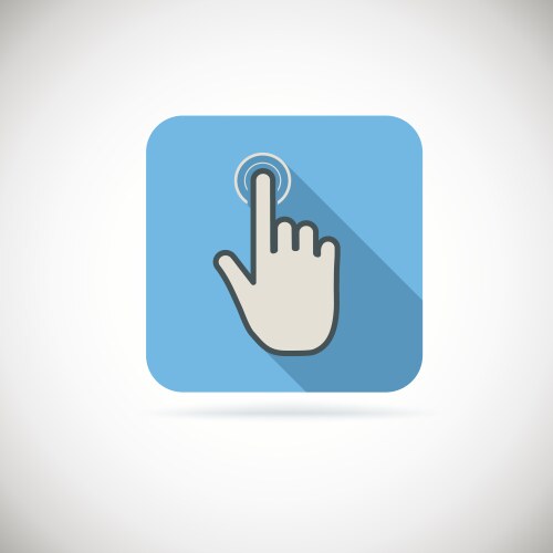 Click Symbol Touch Vector Images (over 18,000)