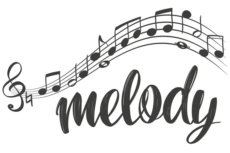 Music keys and notes Royalty Free Vector Image