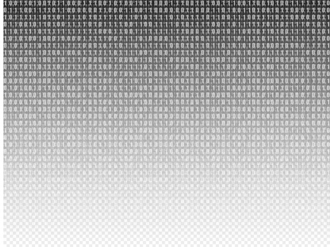 Black and White Matrix Numbers Vector Images (over 1,500)