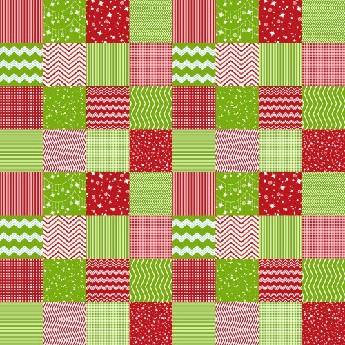 Crocodile patchwork pattern Royalty Free Vector Image