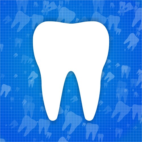 Teeth pattern background Royalty Free Vector Image