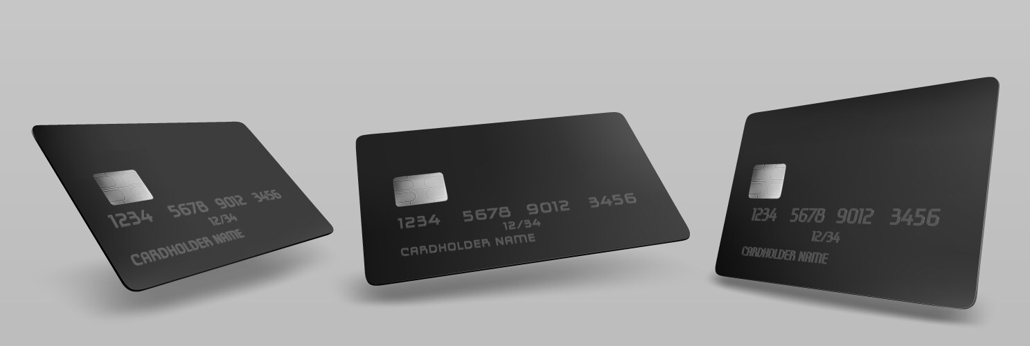 Blank Credit Card Template Vector Images (over 2,000)