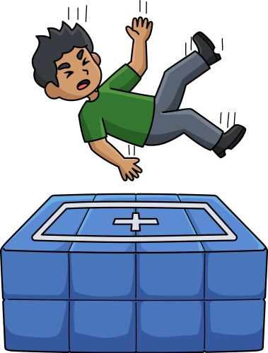 Firefighter saving the kid cartoon colored clipart