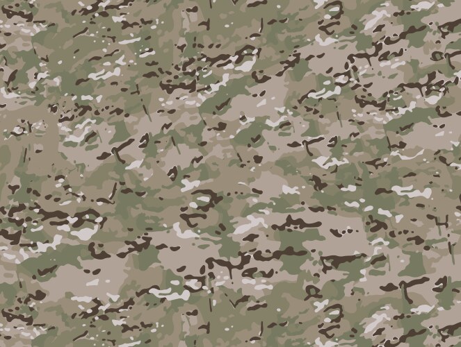 Multicam camouflage seamless patterns Royalty Free Vector