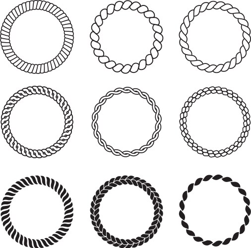 Rope Circle Vector Images (over 9,800)
