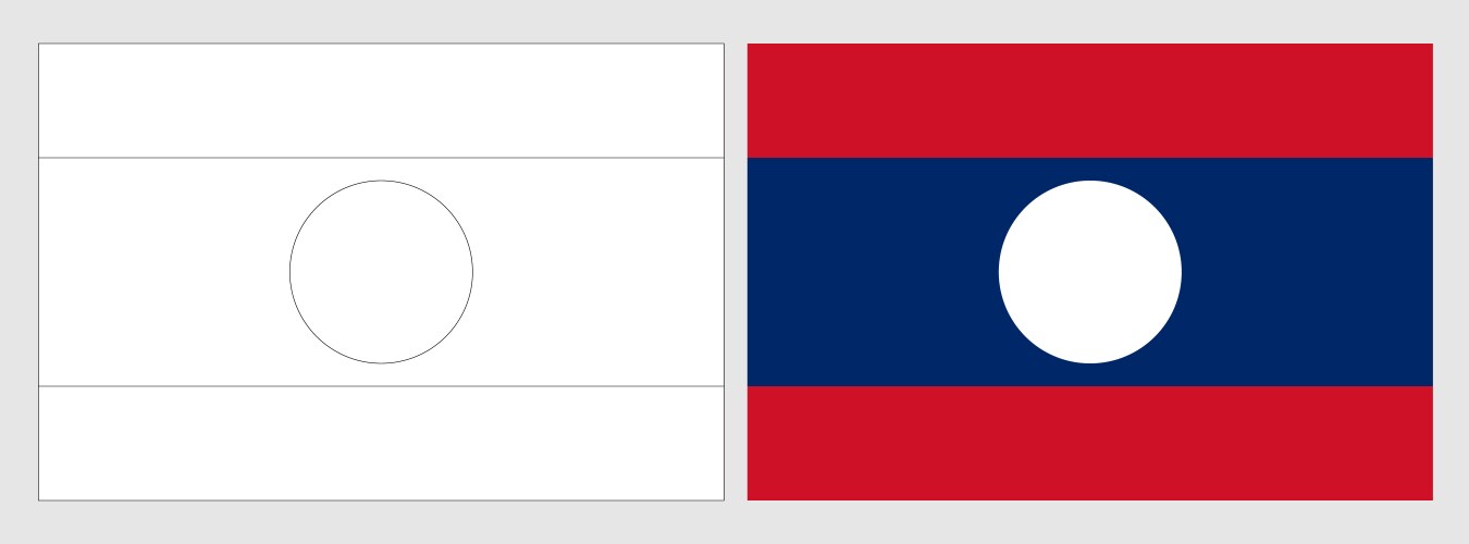 Laos Flag Vector Images (over 3,000)