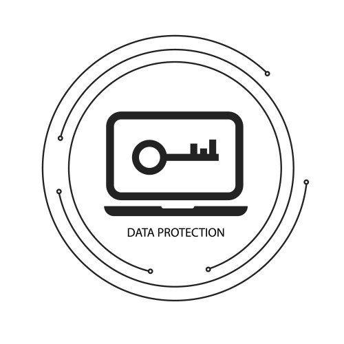 Encryption key icon Royalty Free Vector Image - VectorStock