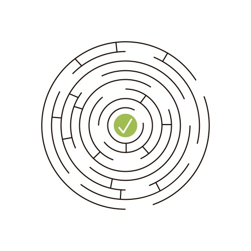 Simple Easy Maze Vector Images (over 610)