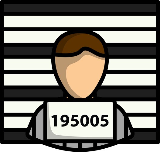 Mugshot height chart Vector Images & Graphics for Commercial Use ...